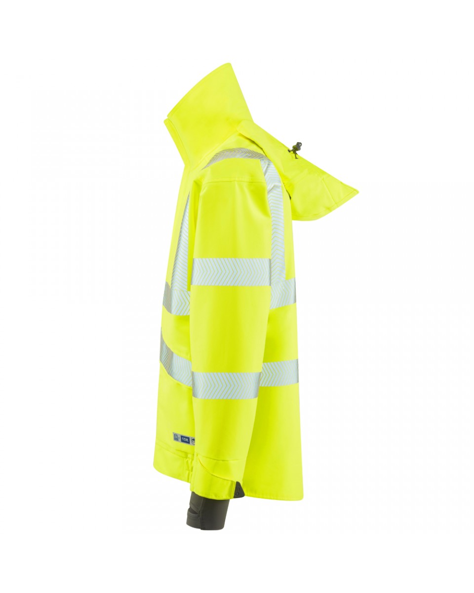 ISO 20471 Class 3 EcoViz 15K Breathable Bomber Jacket Yellow EcoViz